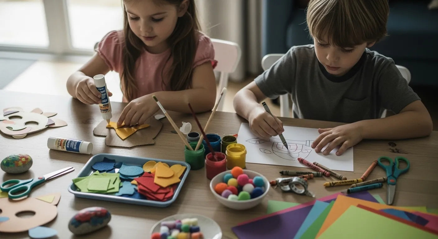 Cute Kids Crafts: Sparking Joy & Learning at Home | I'm the Chef Too