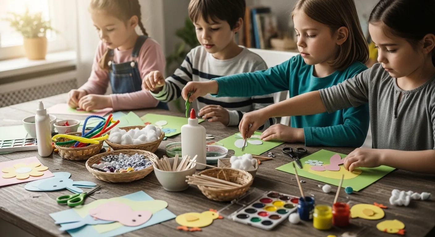 Cute Spring Crafts for Kids: Joyful Learning & Family Fun | I'm the ...