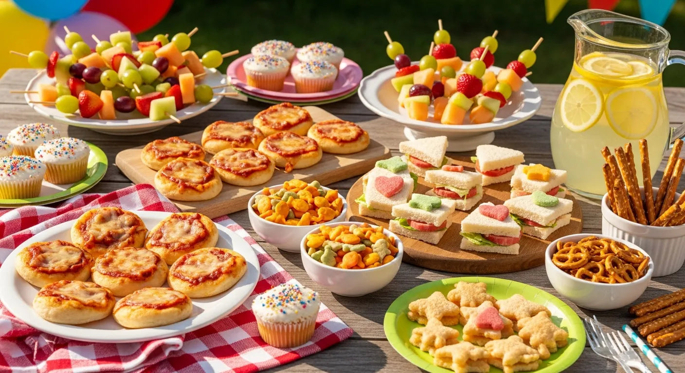 Delicious & Easy Kids Snacks for Birthday Parties | I'm the Chef Too