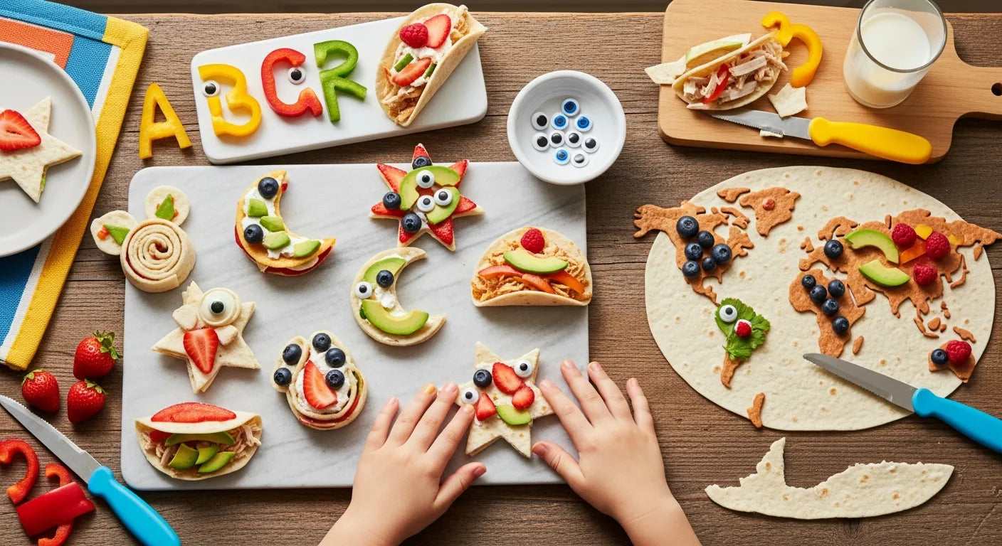 Delightful Tortilla Snacks for Kids: Fun, Easy, & Educational Bites | I ...