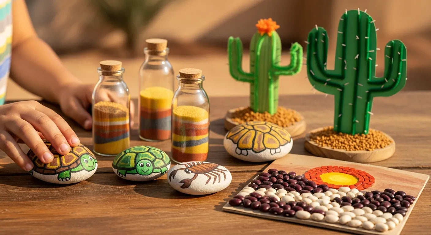 Desert Crafts for Kids: Creative Oasis Adventures | I'm the Chef Too