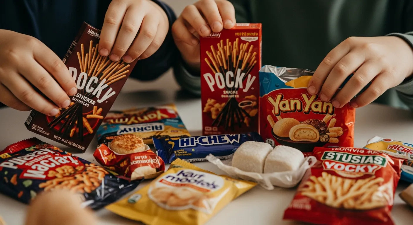 Discovering Delicious Asian Snacks for Kids | I'm the Chef Too