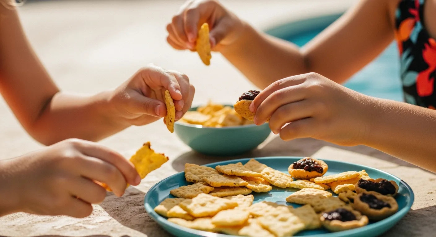 Dive In! Easy Poolside Snacks for Kids | I'm the Chef Too