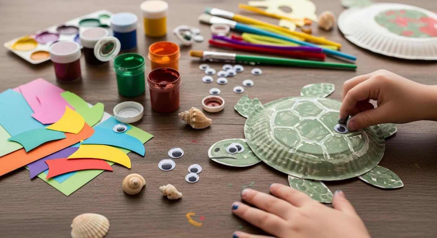 Dive into Fun: Sea Turtle Crafts for Kids | I'm the Chef Too