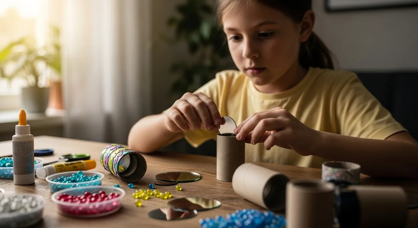 DIY Kaleidoscope Crafts: Sparking Kids' Curiosity | I'm the Chef Too