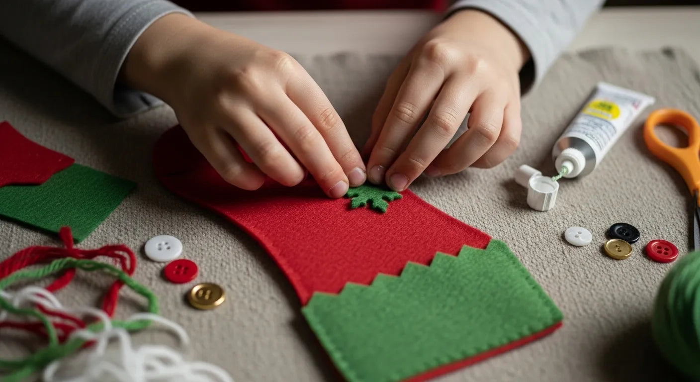 DIY Stocking Craft for Kids: Hands-On Holiday Magic | I'm the Chef Too