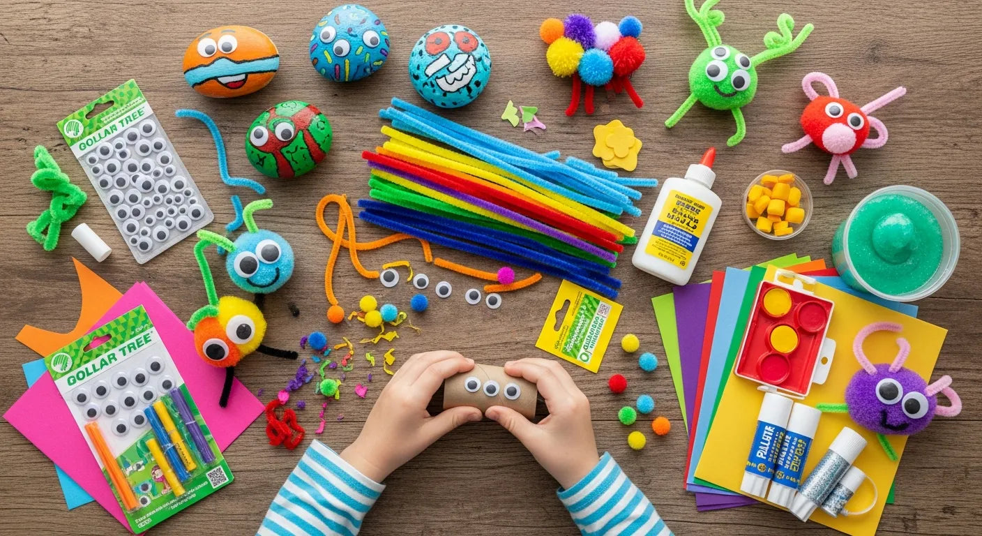 Dollar Tree Craft Ideas for Kids: Budget-Friendly Fun | I'm the Chef Too
