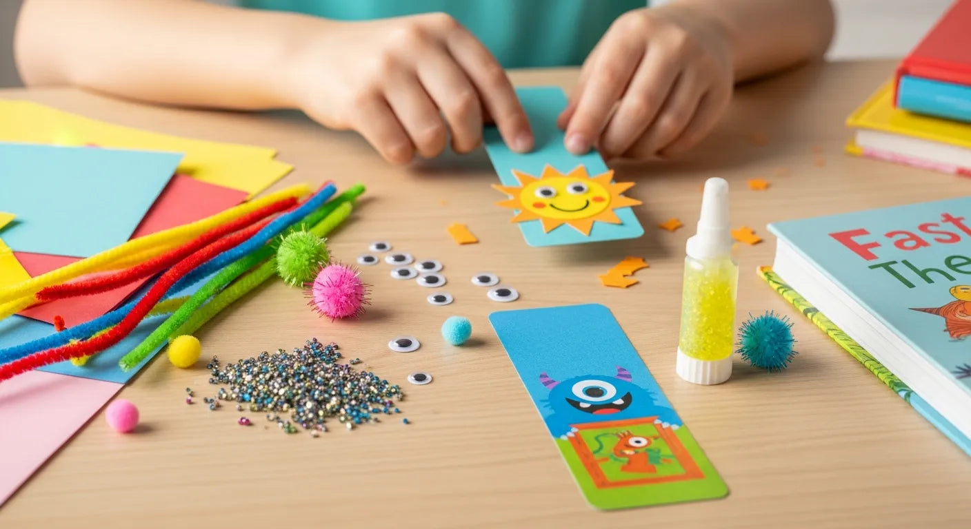 Easy Bookmark Craft for Kids: Spark Creativity & Reading Fun | I'm the ...