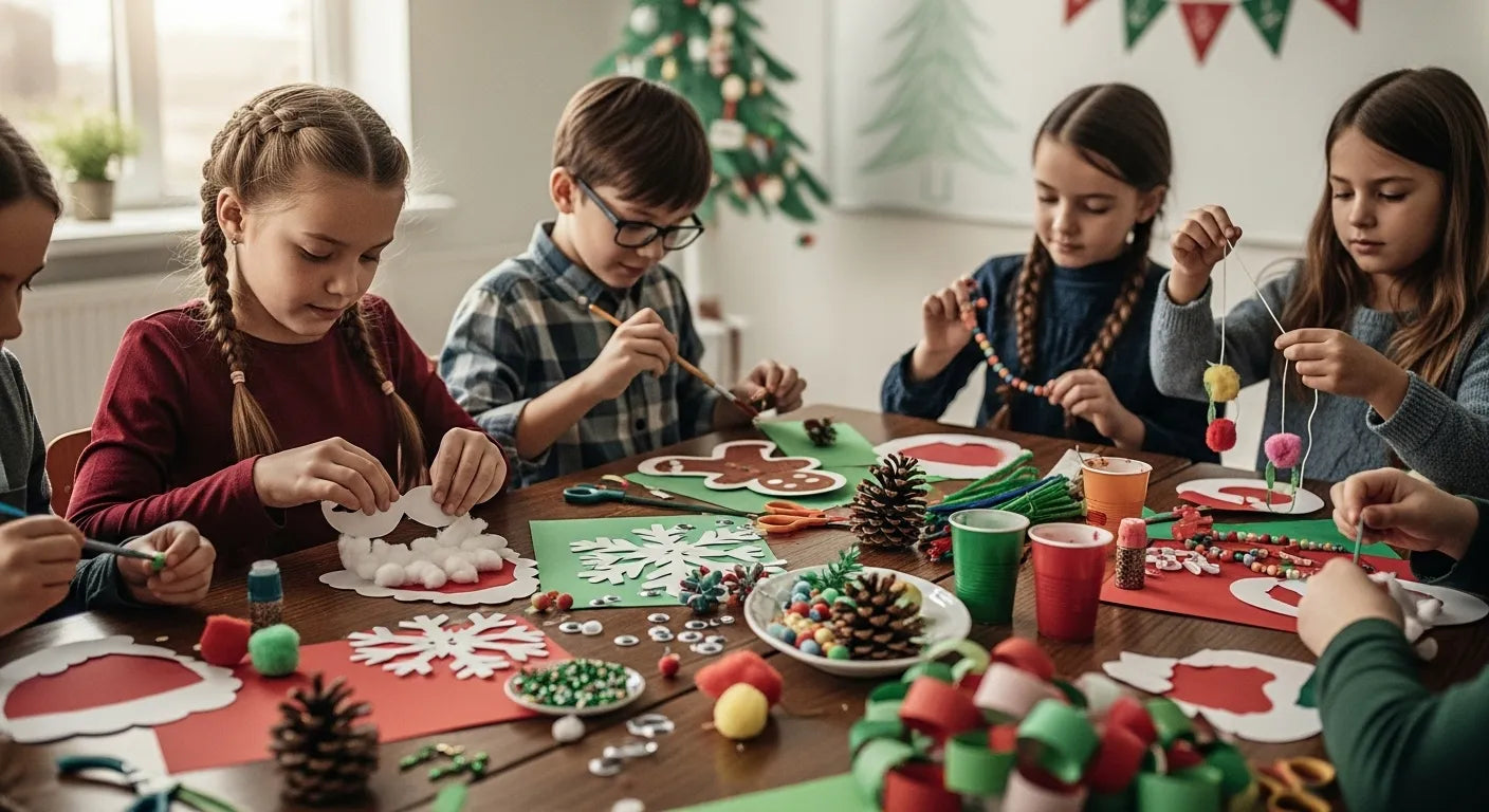 Easy Christmas Crafts for Kids at School: Festive Ideas | I'm the Chef Too