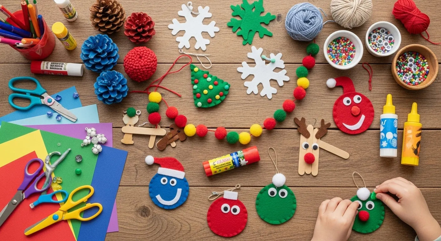 Easy Christmas Crafts for Kids: Festive Fun for All Ages | I'm the Chef Too