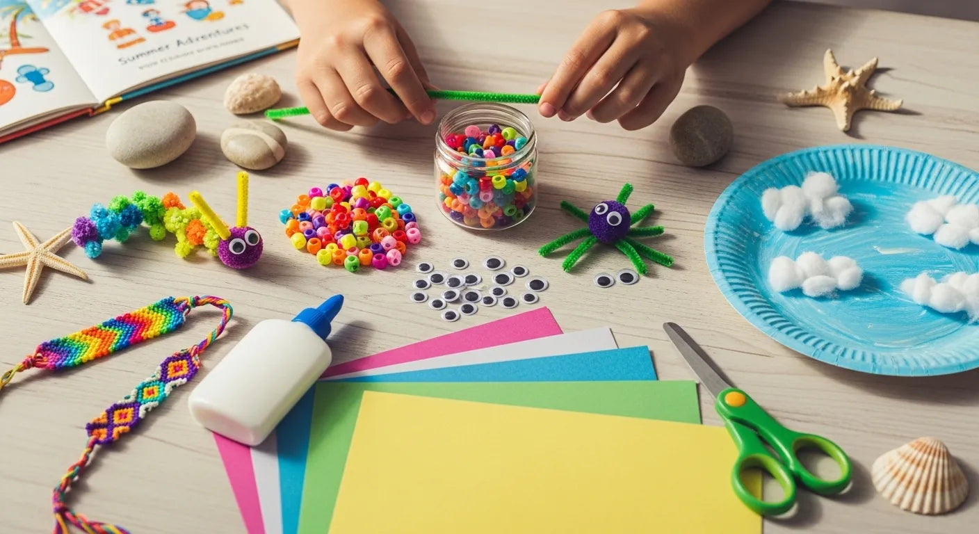 Easy Crafts for Kids: Summer Fun & Learning Adventures | I'm the Chef Too