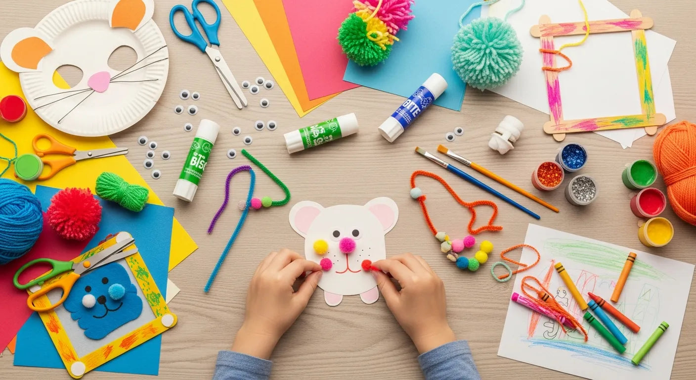 Easy & Engaging: Simple Crafts for Kids That Spark Joy and Learning | I ...