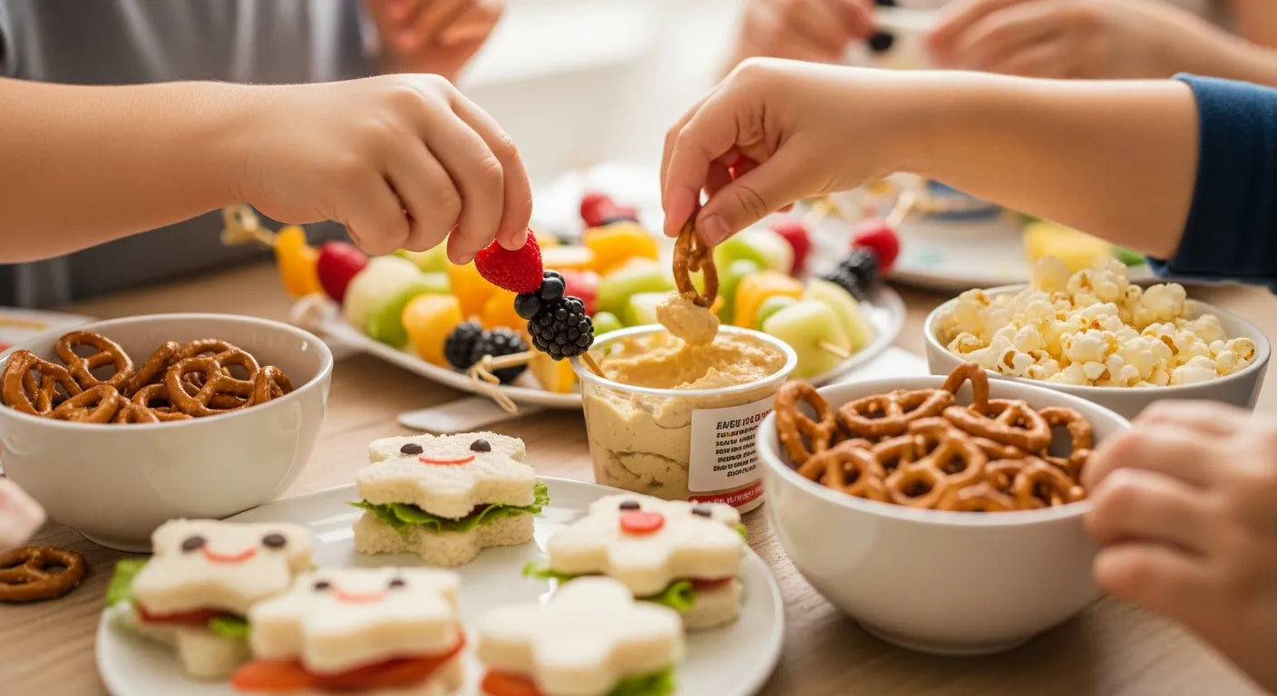 Easy & Engaging Snacks for Kids Birthday Parties | I'm the Chef Too