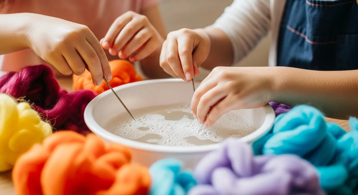 Easy Felting Projects for Creative Kids | I'm the Chef Too