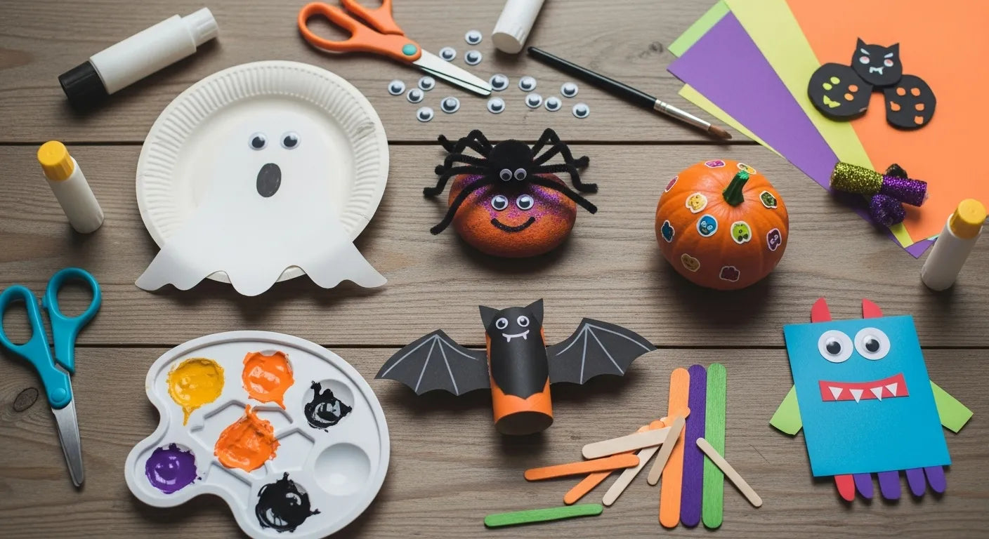 Easy Halloween Crafts for Kids: Spooky & Creative Fun | I'm the Chef Too