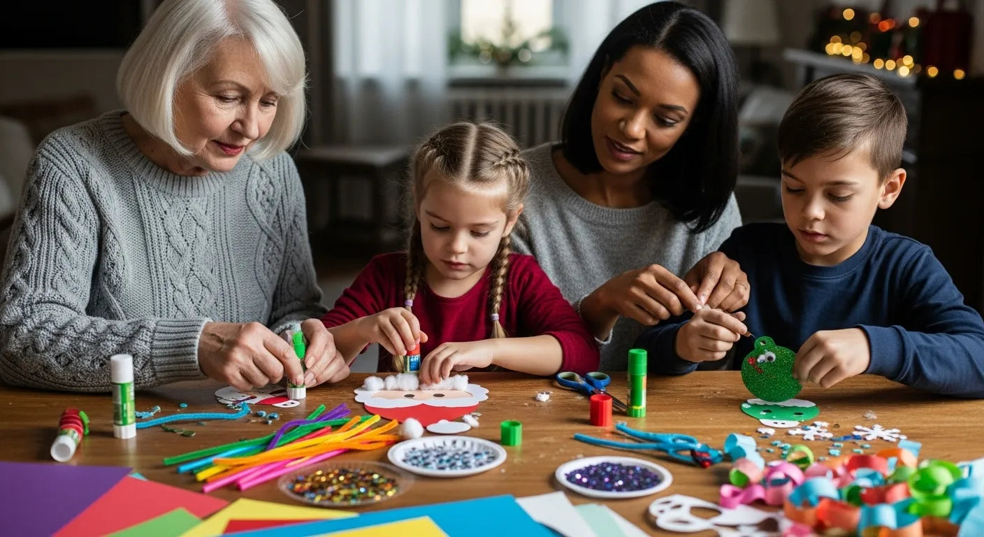 Easy Kid Christmas Craft Joy for All Ages | I'm the Chef Too