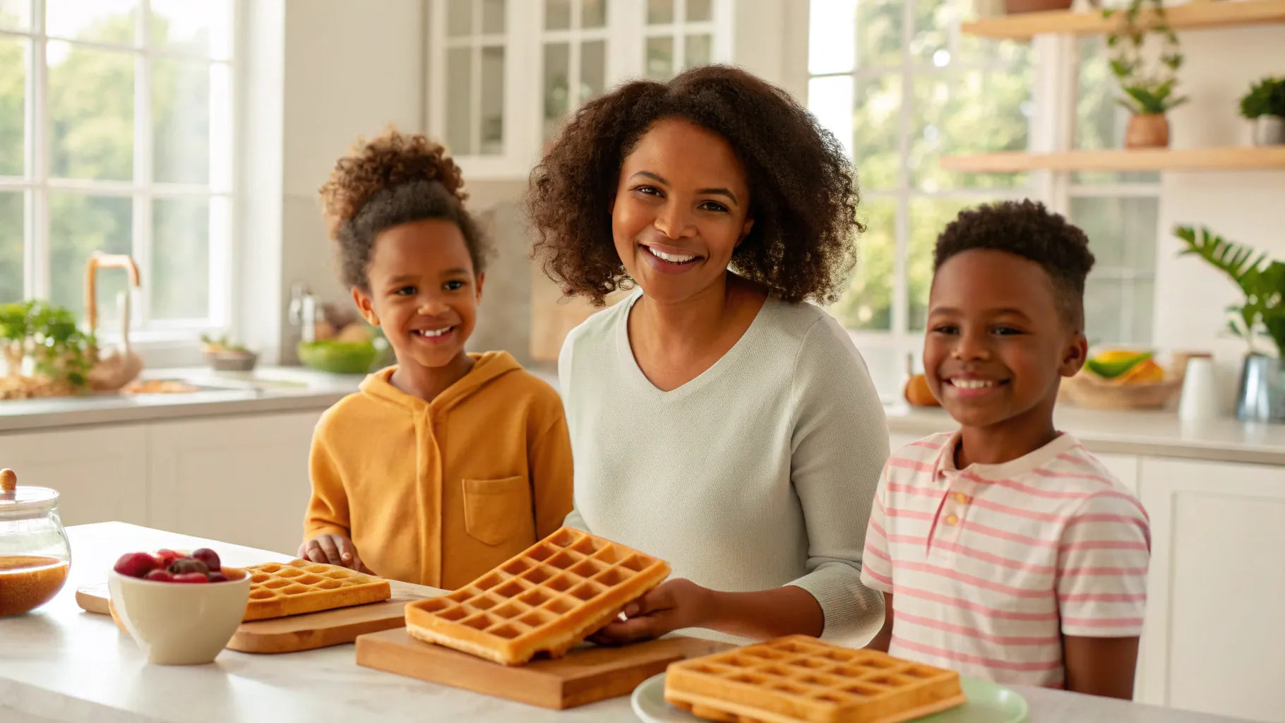 Easy Kid-Friendly Waffle Recipe: Family Fun & Learning | I'm the Chef Too