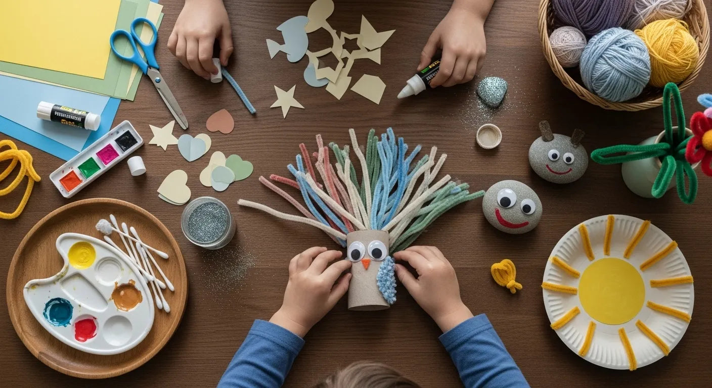 Easy Kids Craft Ideas for Creative Fun at Home | I'm the Chef Too