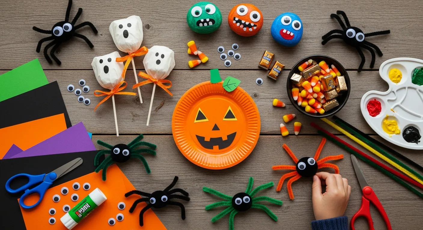 Easy Kids Halloween Crafts: Spooky Fun & Treats | I'm the Chef Too