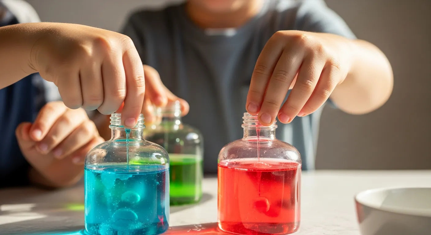 Easy Lava Lamp Kids Experiment for STEM Fun | I'm the Chef Too