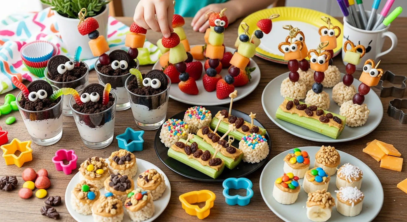 Easy No-Bake Kids Snacks for Creative Fun | I'm the Chef Too