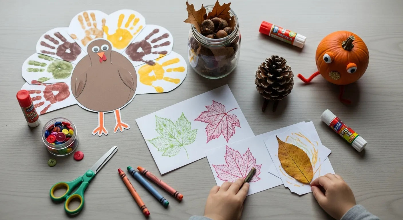 Easy November Crafts for Kids: Fun & Educational Activities | I'm the ...