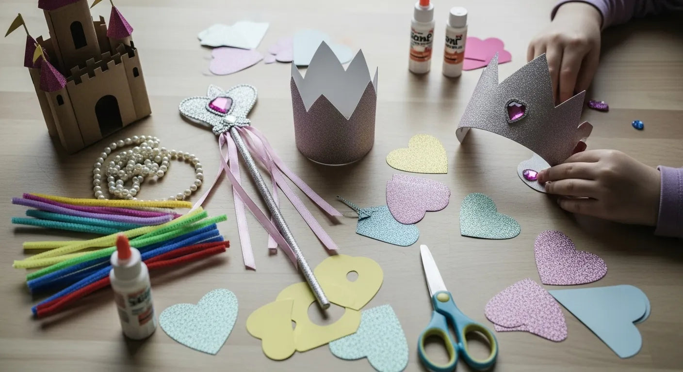 Easy Princess Crafts for Kids: Spark Royal Creativity | I'm the Chef Too
