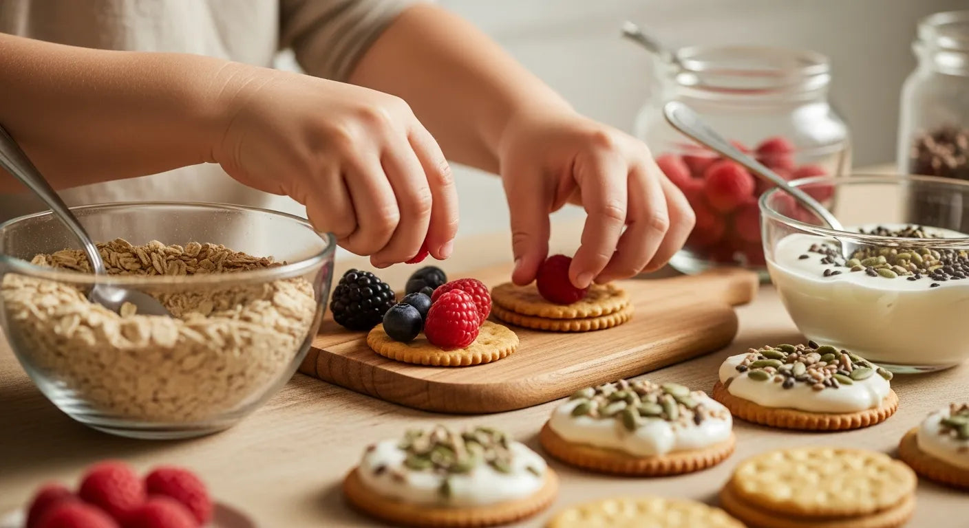 Easy & Tasty Whole Grain Snacks for Kids' Energy | I'm the Chef Too
