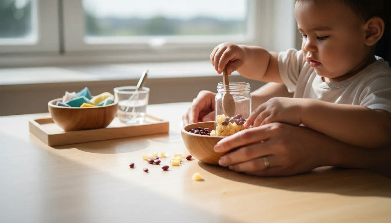 Easy Toddler Practical Life Activities at Home | I'm the Chef Too
