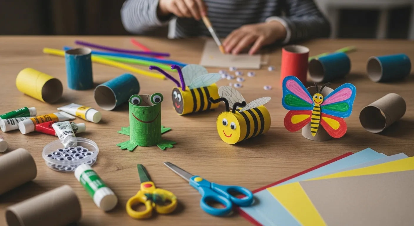 Easy Toilet Paper Roll Crafts for Kids: Spark Creativity & Learning | I ...