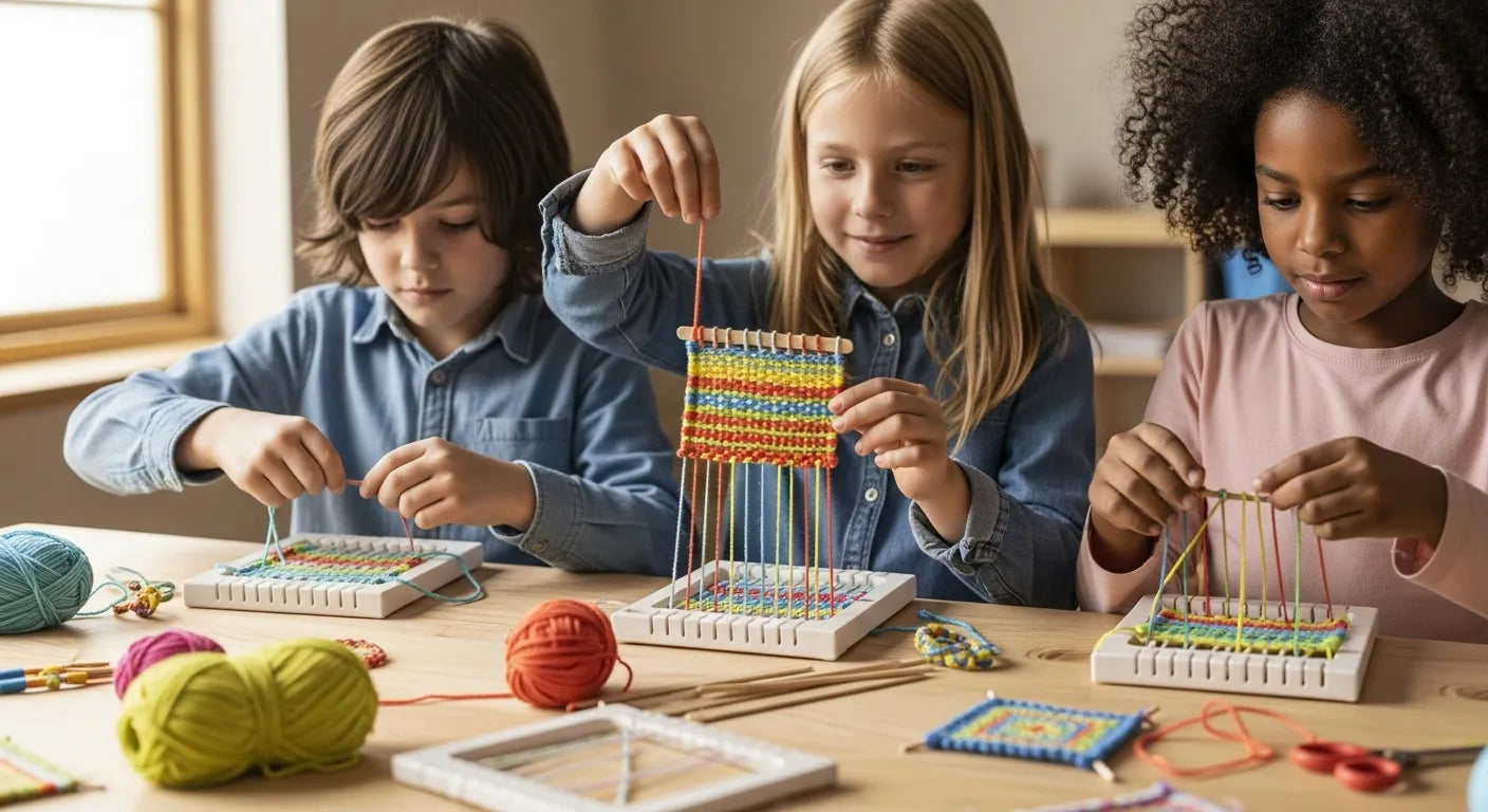 Easy Weaving Crafts for Kids: Hands-On Fun & Learning | I'm the Chef Too