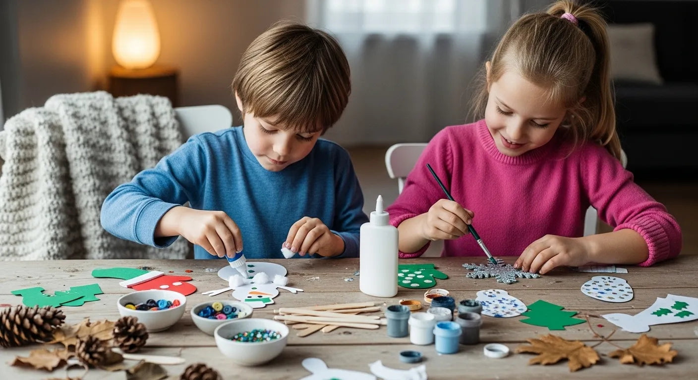 Easy Winter Kids Crafts: Cozy Fun for Little Hands | I'm the Chef Too