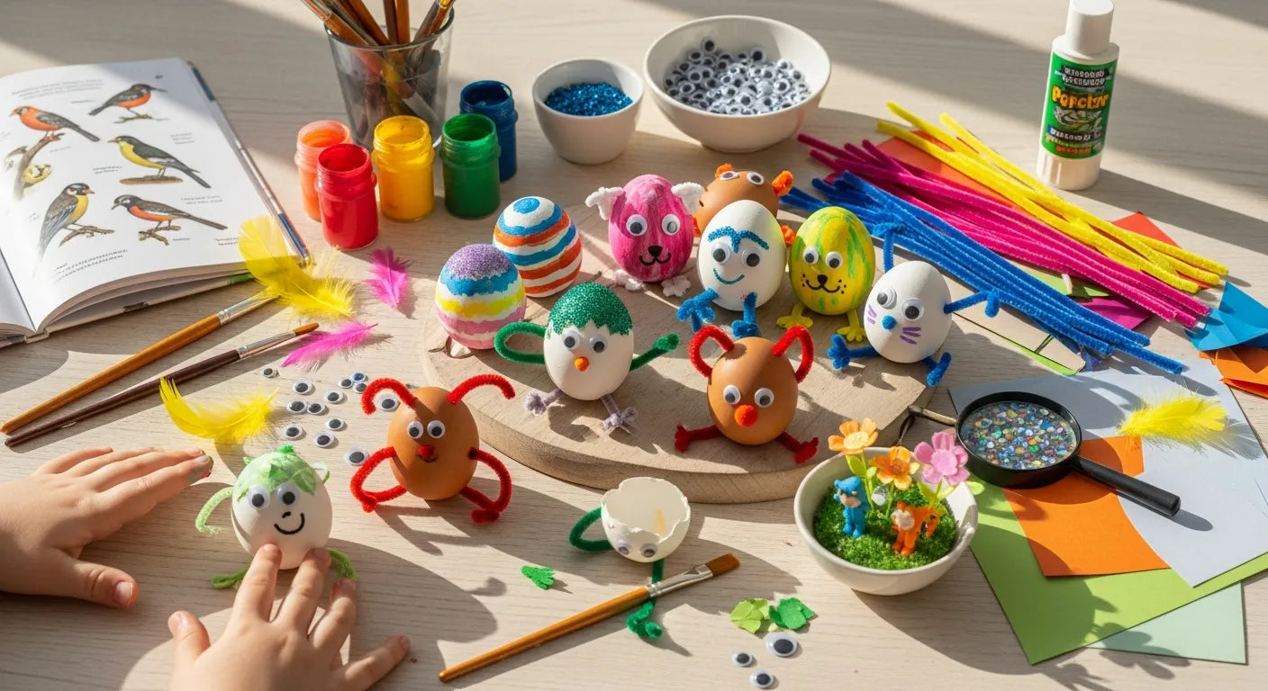Egg-cellent Adventures: Fun & Educational Egg Crafts for Kids | I'm the ...