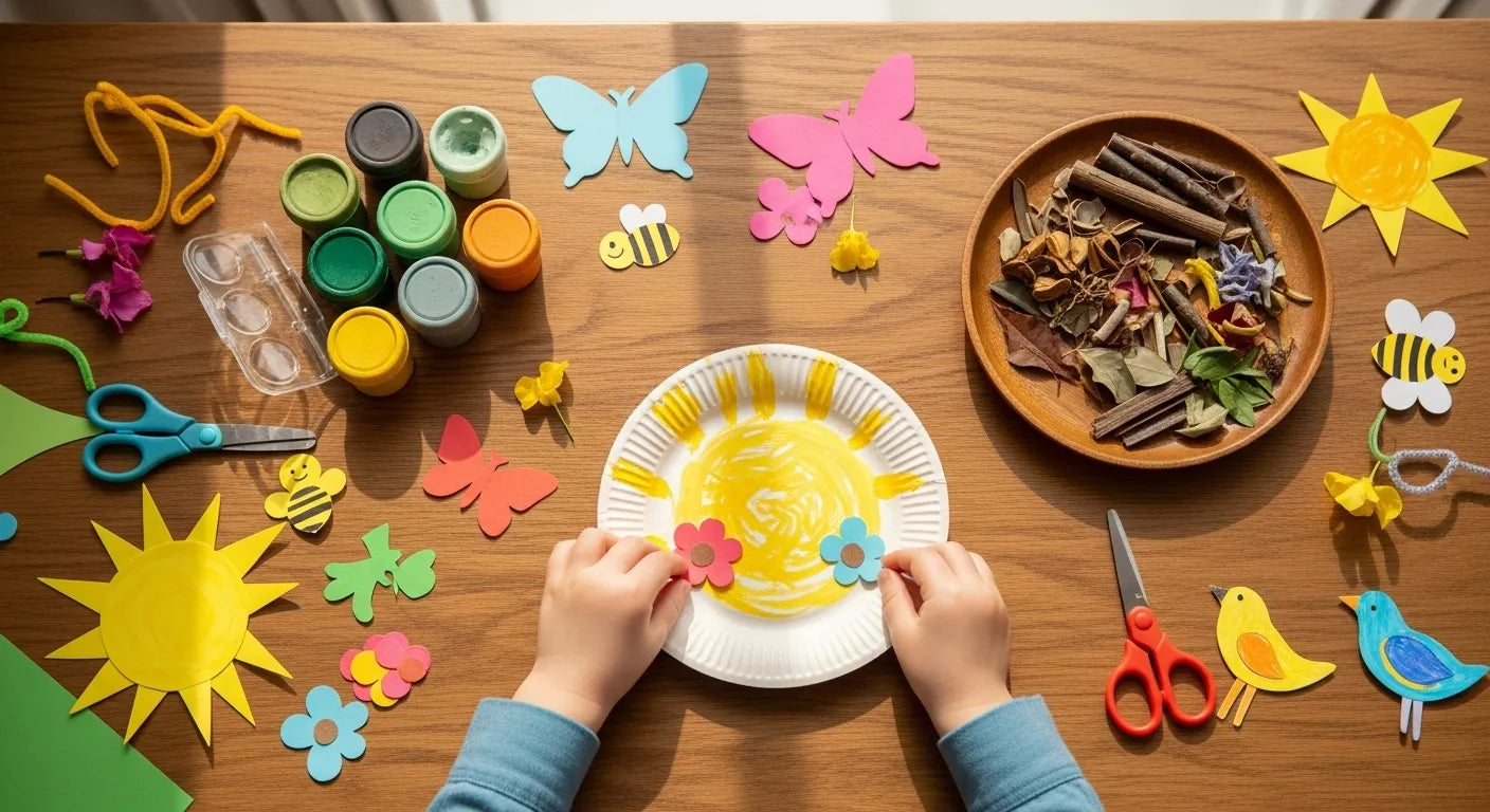 Embracing New Beginnings: Delightful Spring Equinox Crafts for Kids | I ...