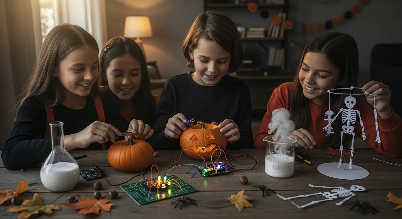 Enchanting Halloween Crafts with Kids: Spooky STEM Adventures for ...