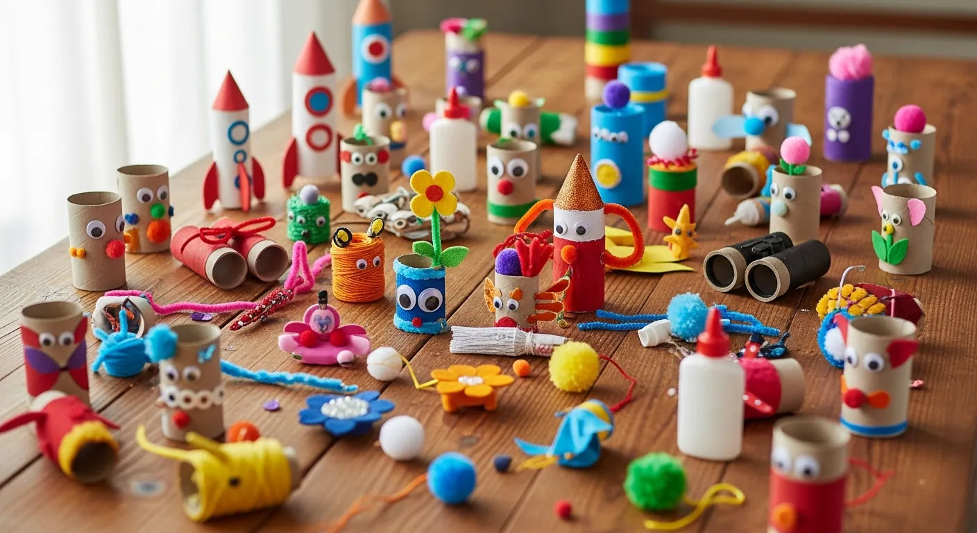 Endless Fun: 25+ Creative Crafts with Toilet Paper Rolls for Kids | I'm ...