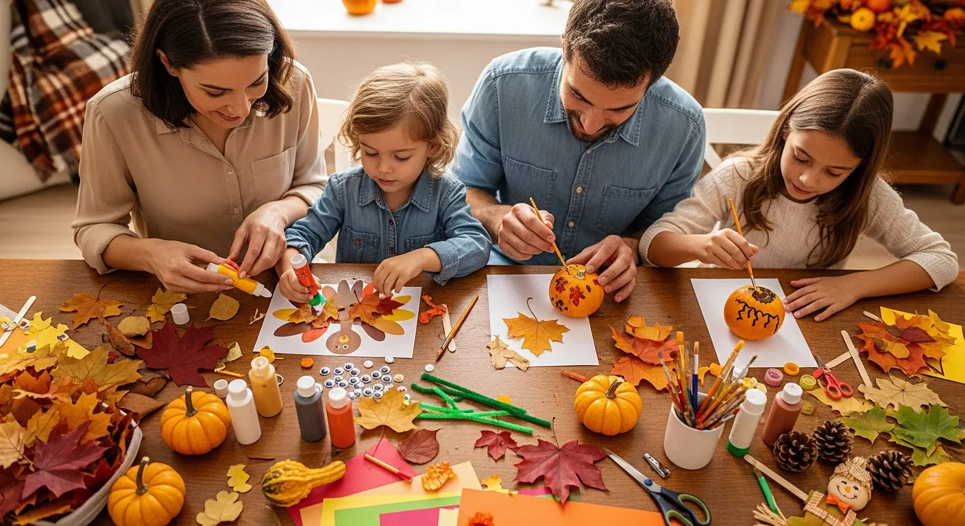 Engaging Autumn Crafts for Kids & Family Fun | I'm the Chef Too