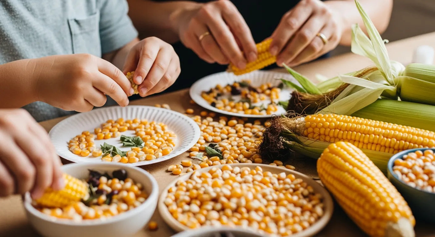 Engaging Corn Project for Kids: STEM and Craft Ideas | I'm the Chef Too
