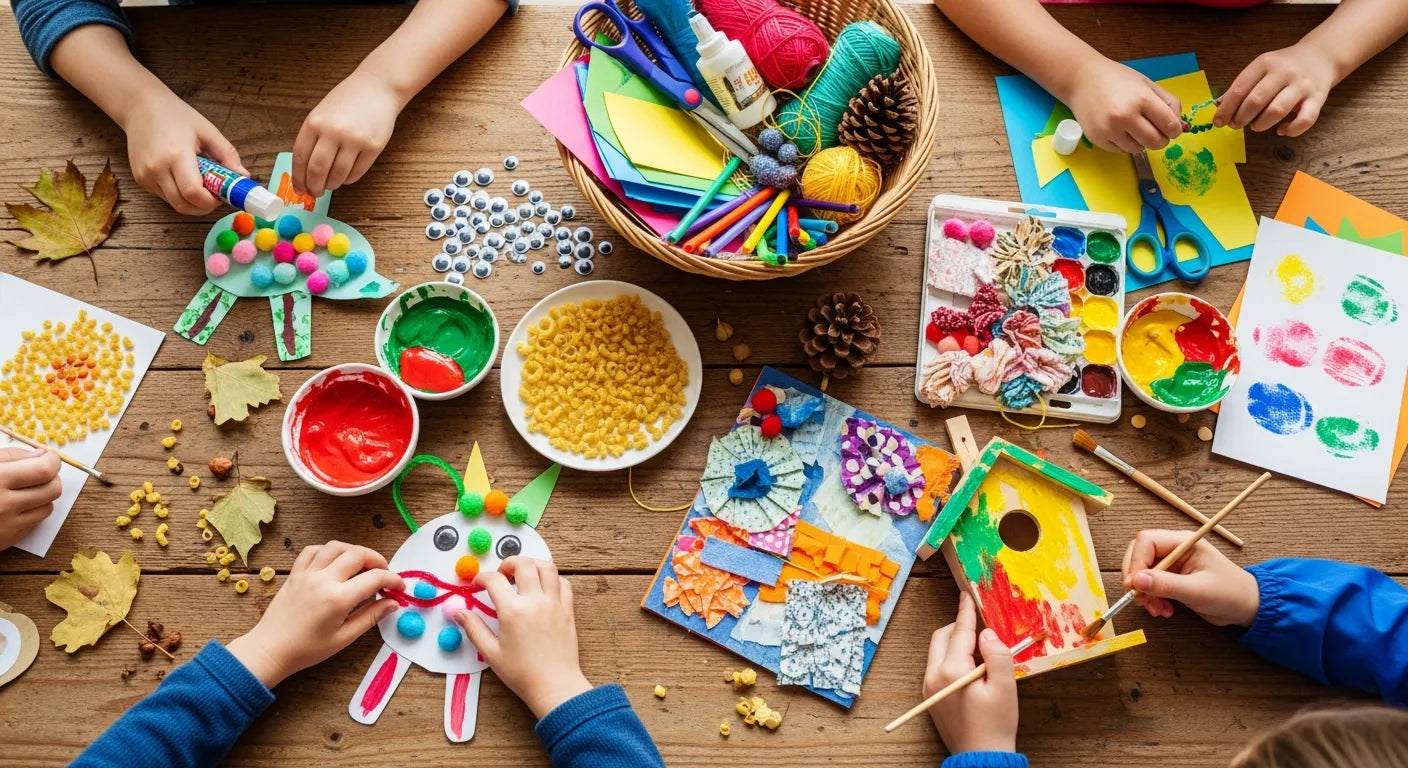 Engaging Craft Activities for Kids: Sparking Joy & Learning | I'm the ...