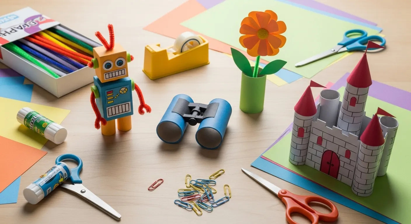 Engaging Tube Crafts for Kids: STEM & Art Fun | I'm the Chef Too