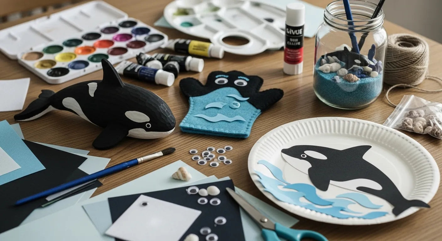 Epic Orca Crafts for Kids: Creative Ocean Fun | I'm the Chef Too