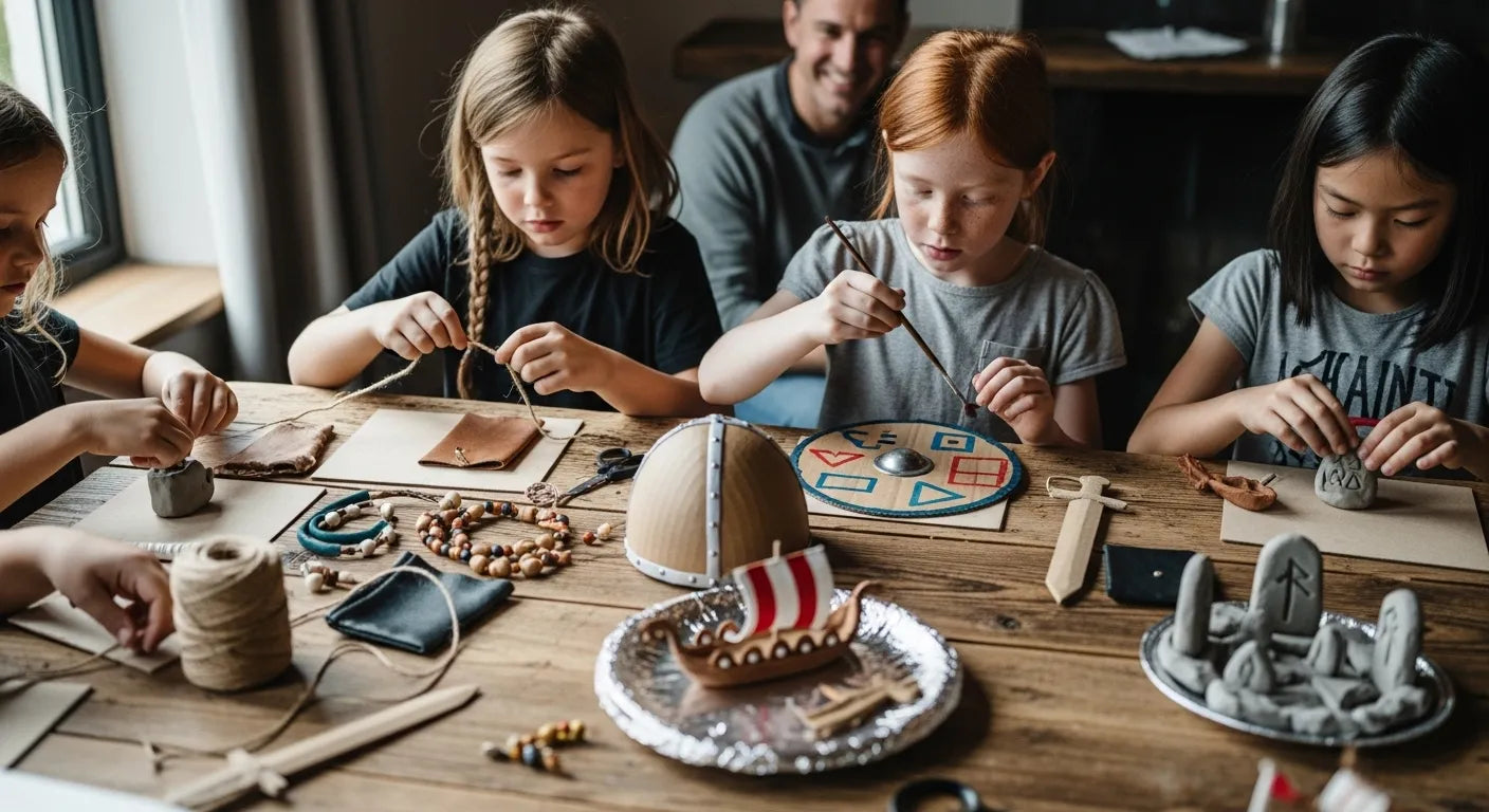 Epic Viking Crafts for Kids: A Journey of Creativity and Discovery | I ...