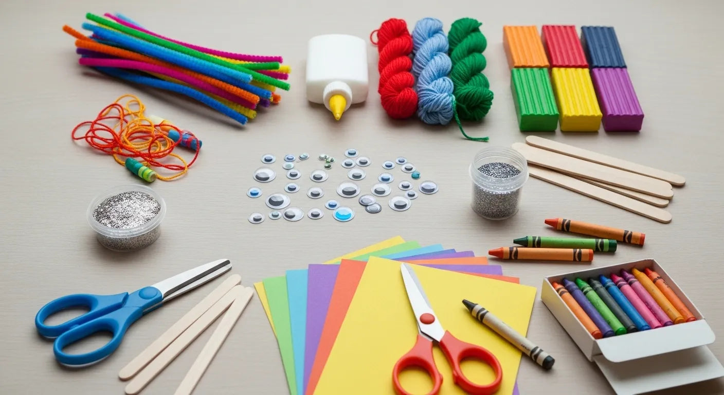 Essential Kids Craft Materials for Creative Fun | I'm the Chef Too