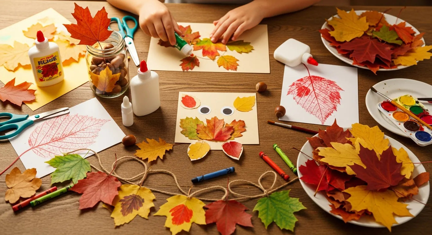 Fall Leaf Crafts for Kids: Nature's Art & STEM Fun | I'm the Chef Too