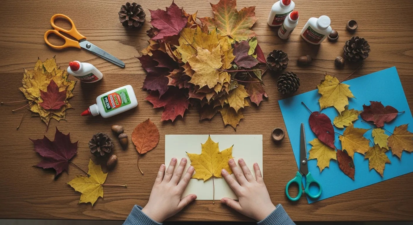 Fall Leaves Crafts for Kids: Nature's Art & STEM Fun | I'm the Chef Too
