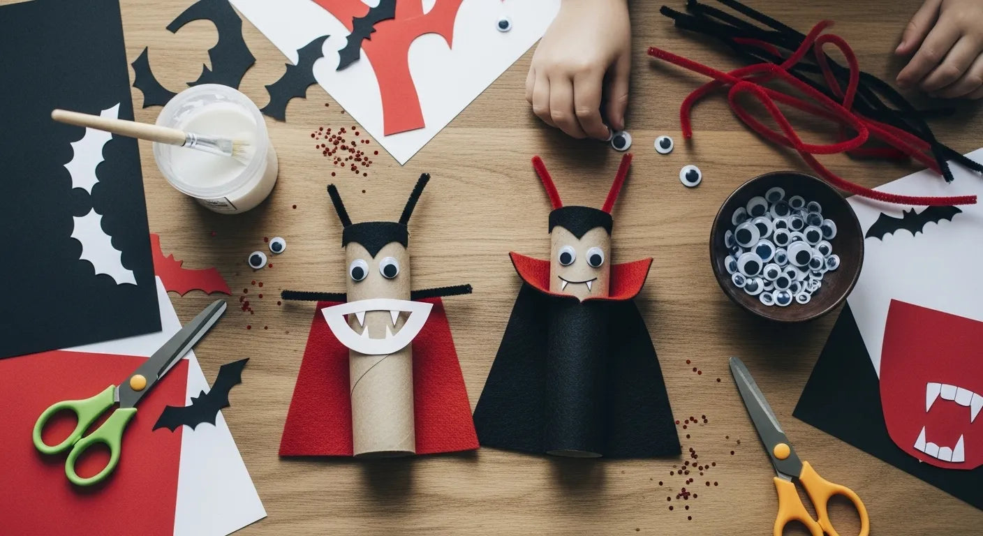Fang-tastic Fun: Engaging Vampire Crafts for Kids | I'm the Chef Too