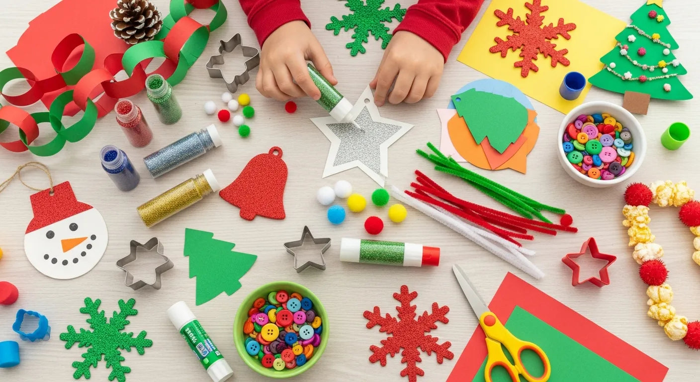 Festive Christmas Arts & Crafts for Kids | I'm the Chef Too