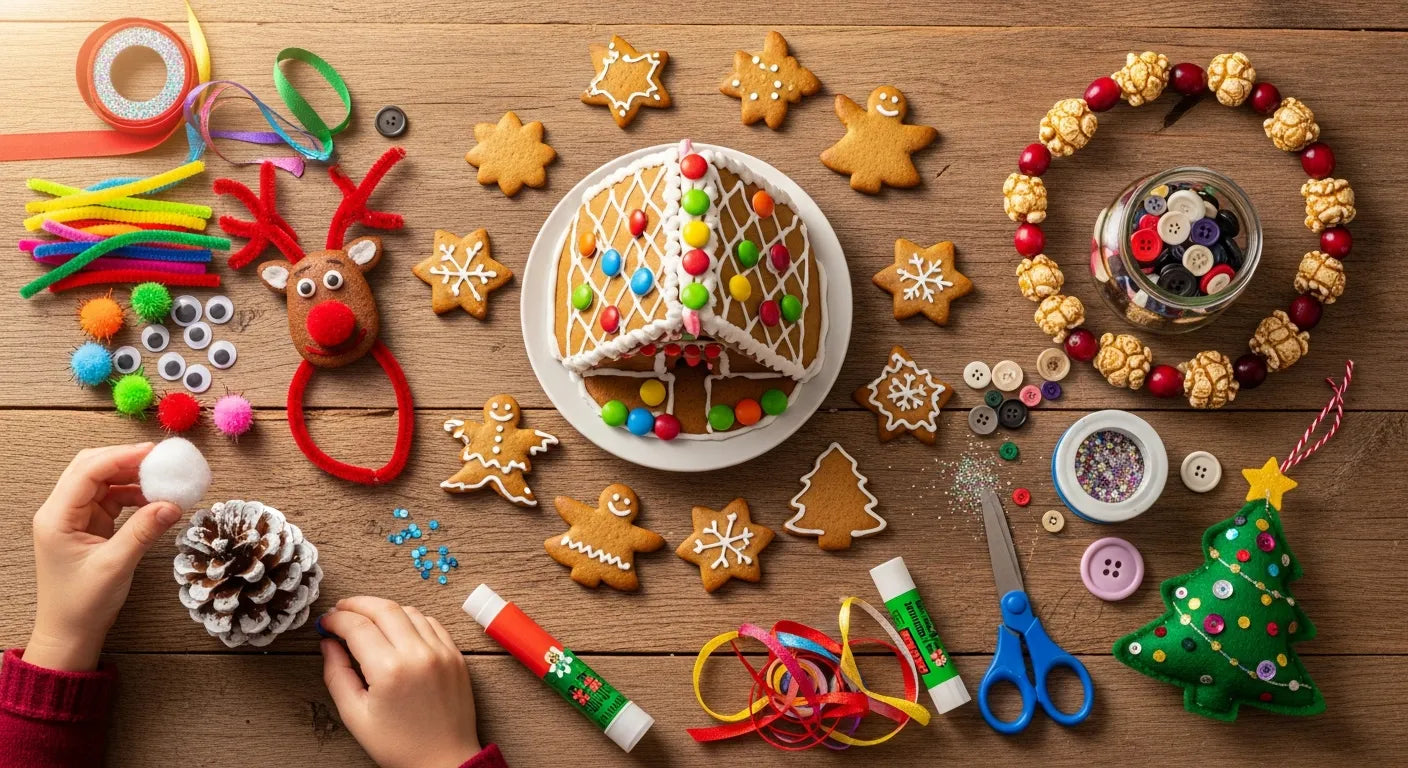 Festive Christmas Craft Ideas for Kids to Make | I'm the Chef Too