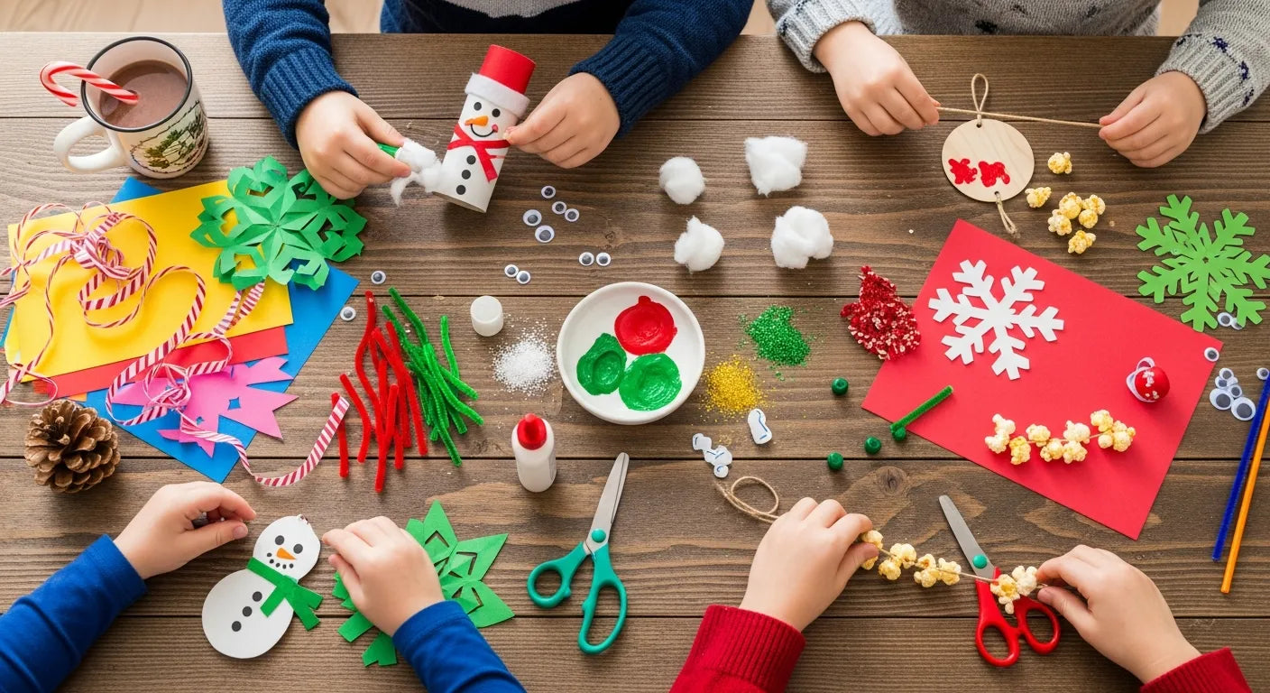 Festive Christmas Crafts for Kids: Joyful Holiday DIY | I'm the Chef Too
