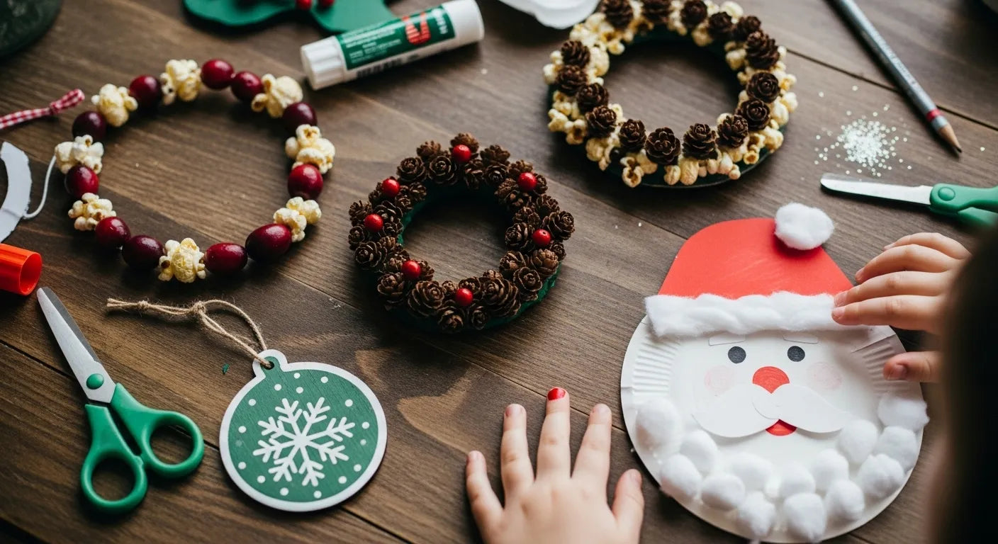 Festive Christmas Crafts for Kids to Make for Parents | I'm the Chef Too